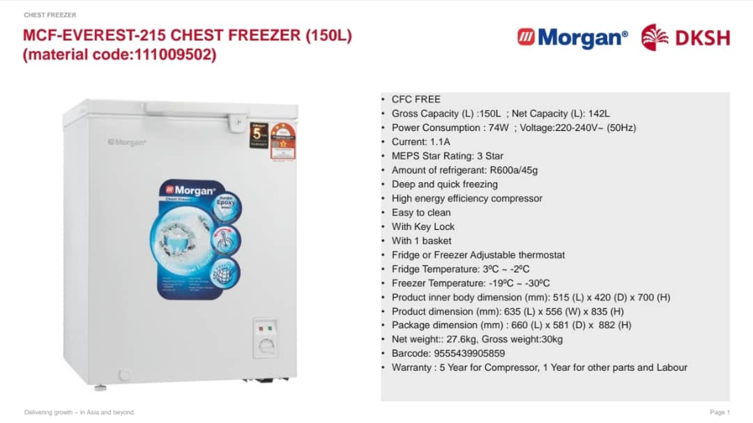 Hisense / CHIQ 128L 178L 248L 350L Chest Freezer With 8 In 1 ...