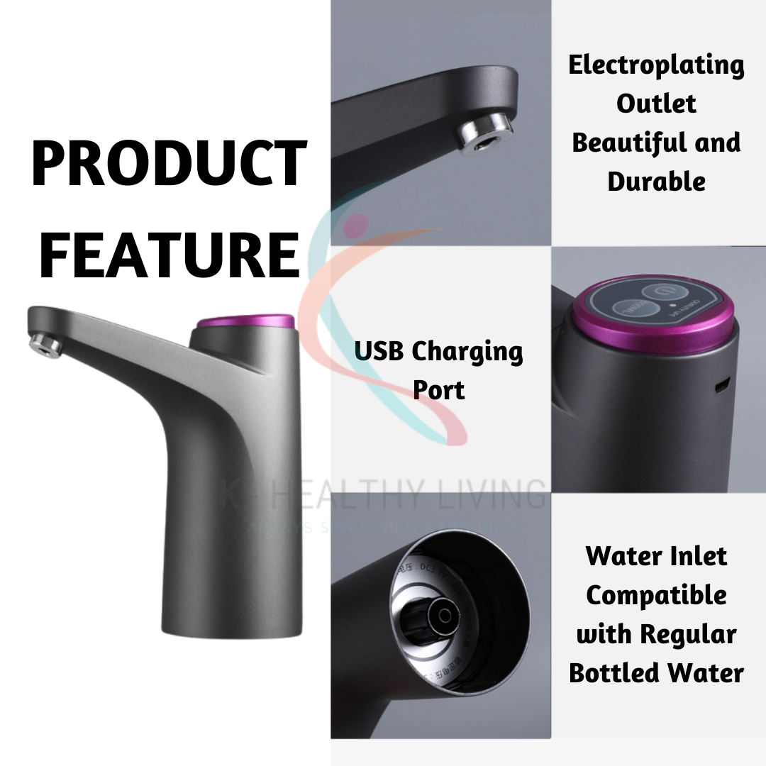 Premium Matt Water Pump Dispenser Suitable for Spritzer Water Bottle ...