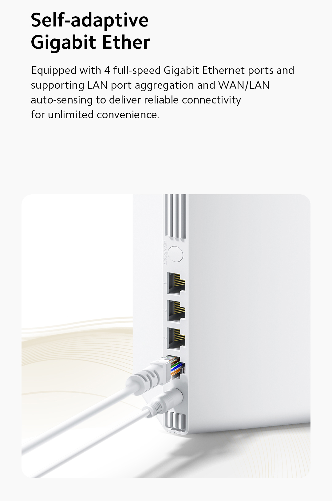 Xiaomi Mesh System AX3000 NE(1-pack/2-pack) Wi-Fi 6/up to 3000Mbps/Xiaomi Mesh/NFC one-tap ...