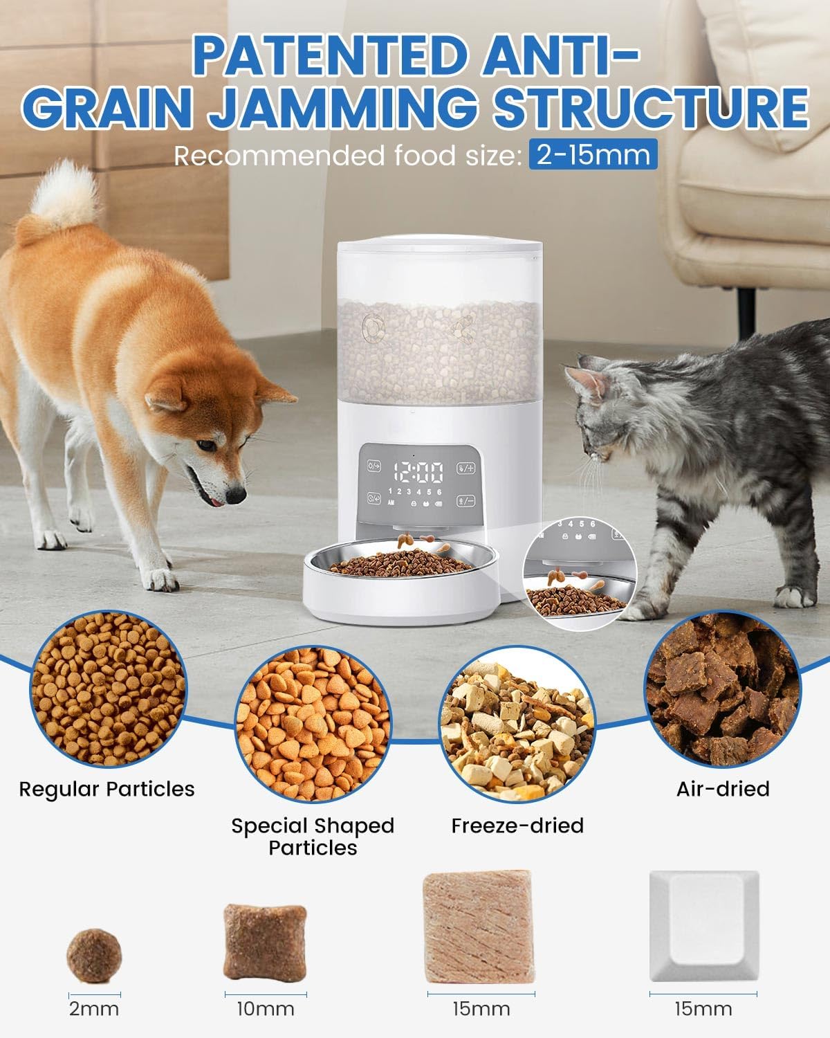 ePetz 4L Timer Mode Bekas Makanan Kucing Automatik Automatic Cat Food ...