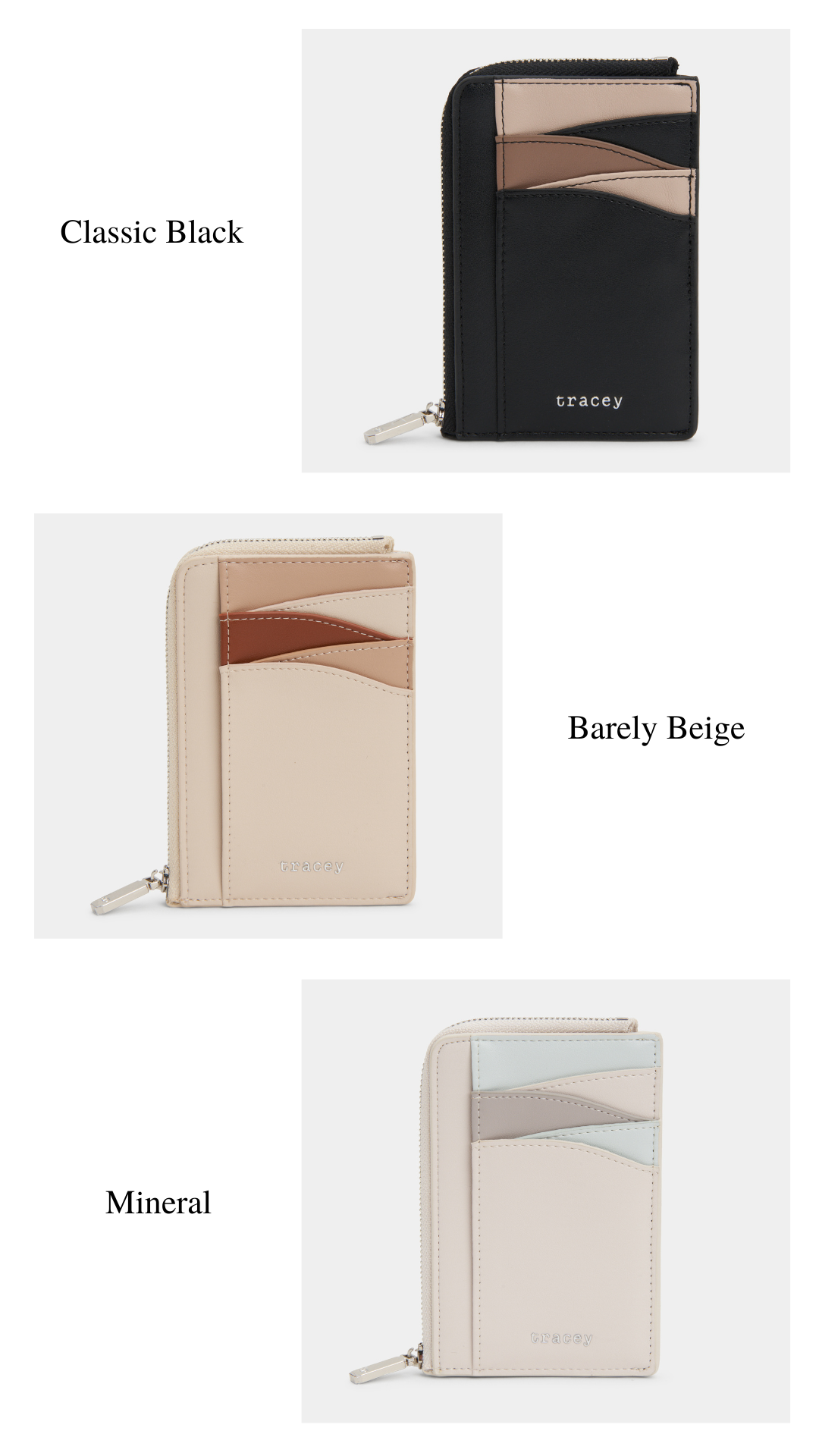 Tracey Earthy Gradient Wallet with Zip Pocket | Shopee Malaysia