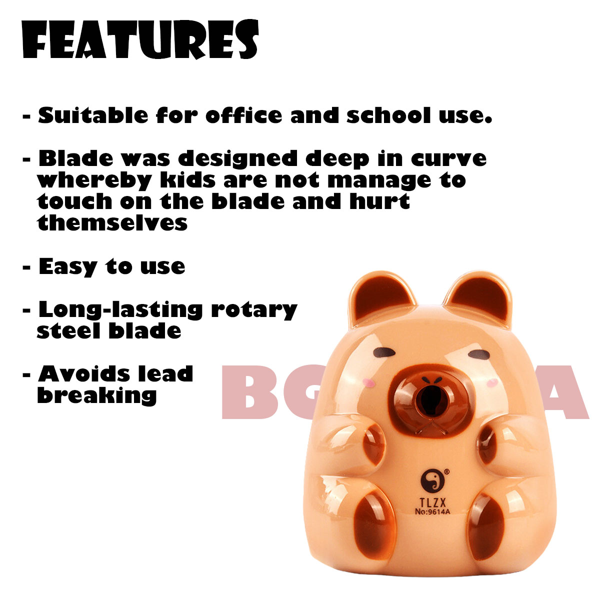 Pencil Sharpener Pencil Sharpeners Automatic Pengasah Pensil (BGJAYA) | Shopee Malaysia