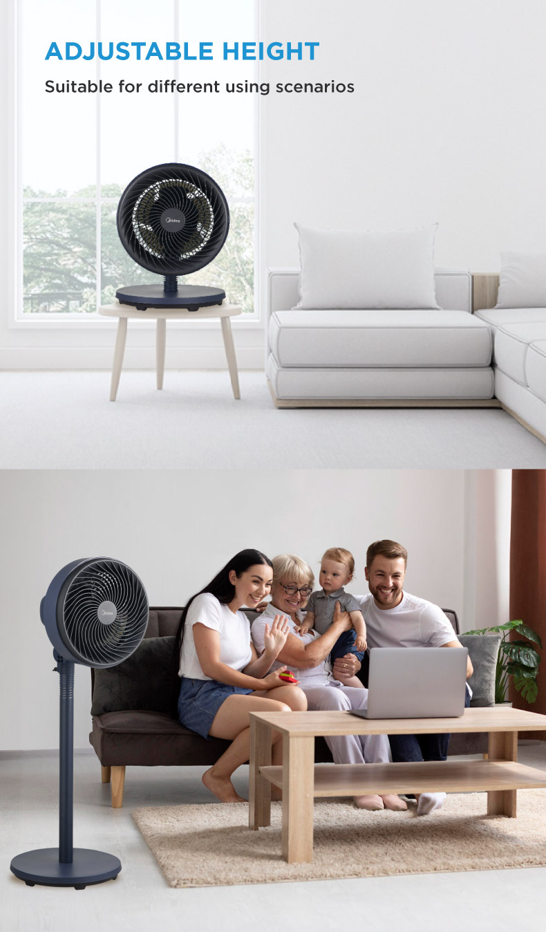 Midea 美的 MFG150M0APB MFG180M0APB 26W 30W SIRIM Air Circulation ...