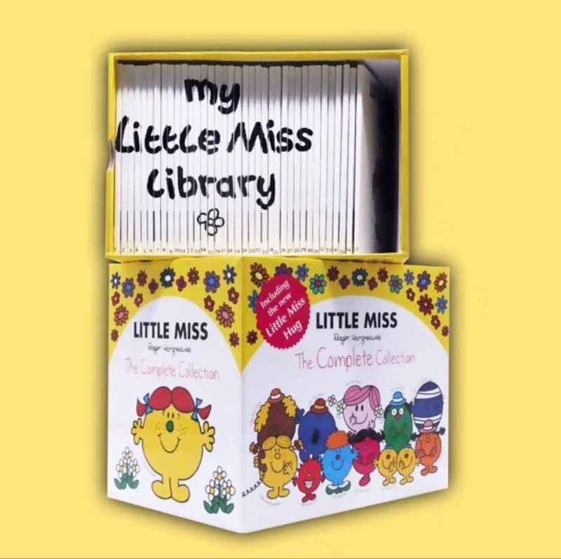 (37 Books) Little Miss Complete Collection Early Learning Story Books ...