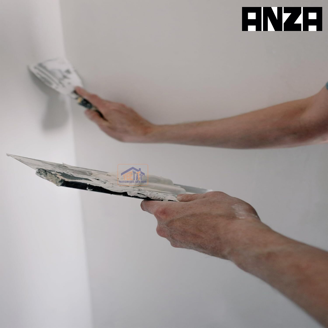 [ ANZA ] WIDE FILLING KNIFE SCRAPER SKIM COAT TROWEL 14”/350mm | Shopee ...