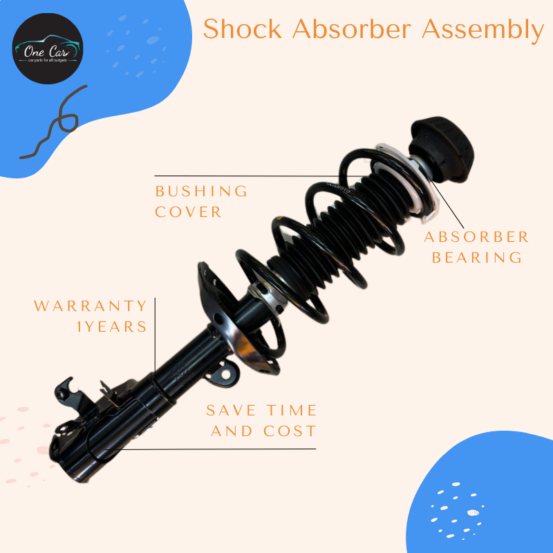 KAIFA Shock Absorber SET Front Toyota Vios NCP150 ,NSP151 ,Yaris 2013 ...
