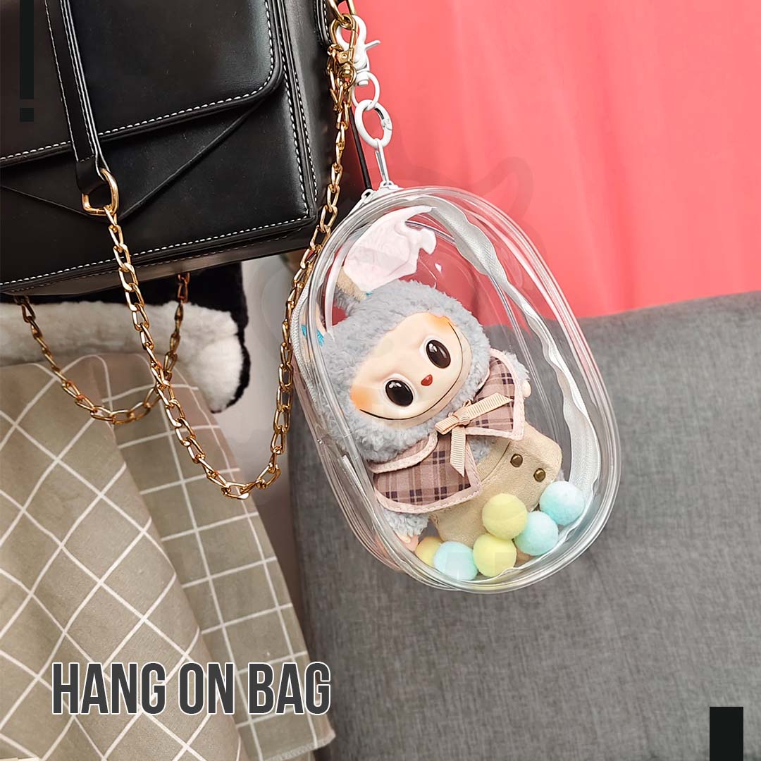 ⭐Moo Baby Kotak Labubu Cover Bag Labubu Protective Bag Labubu ...