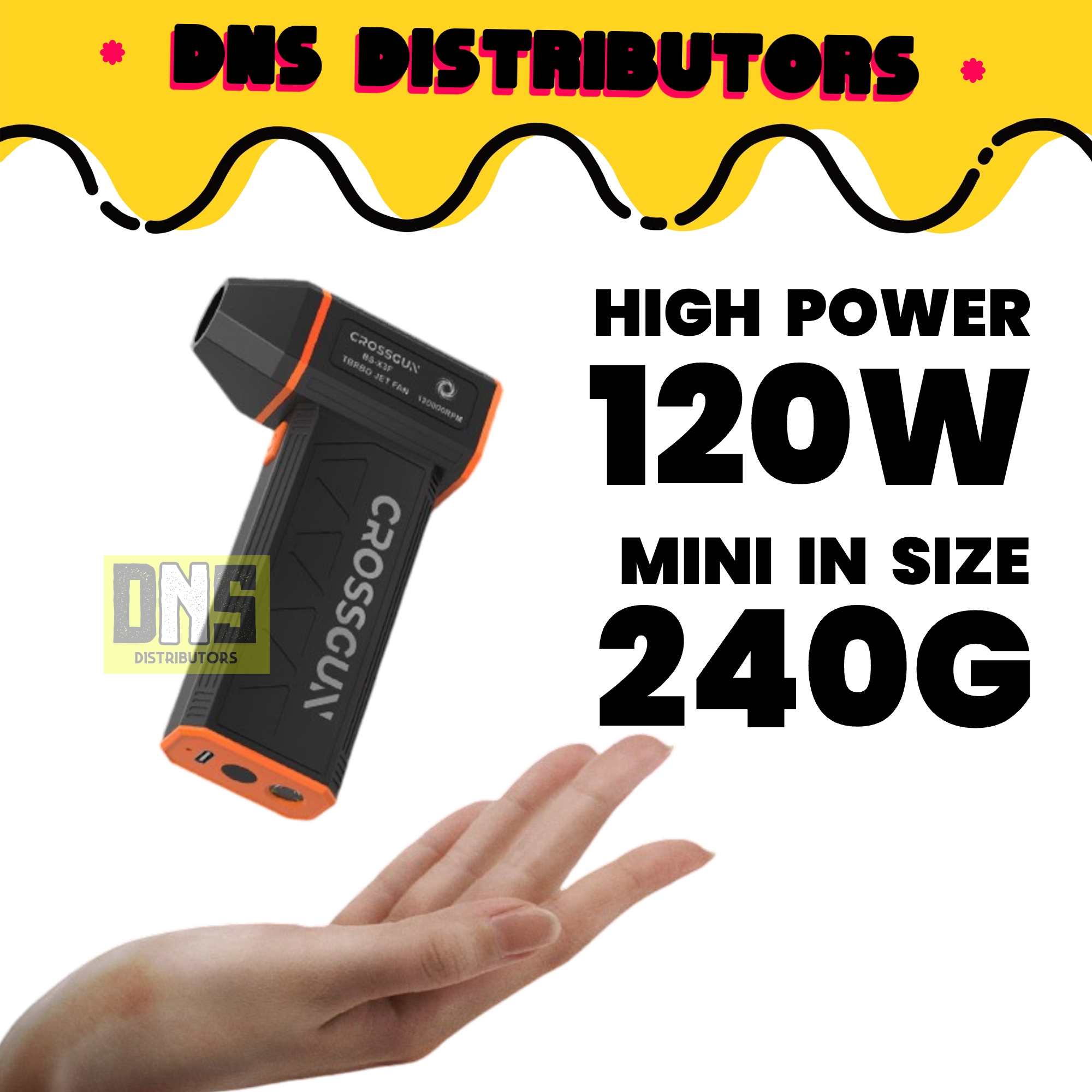 Powerful Violent Turbo Fan X31 Jet Fan 120000RPM With LED Light ...