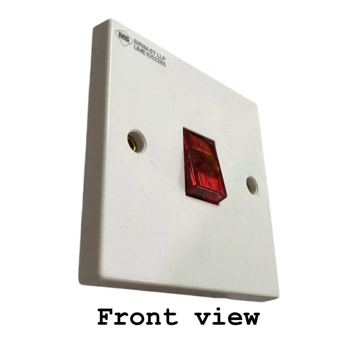 UMS 20A 250V AC DP FLUSH SWITCH WITH NEON ROCKER MODEL:WH220 WATER ...