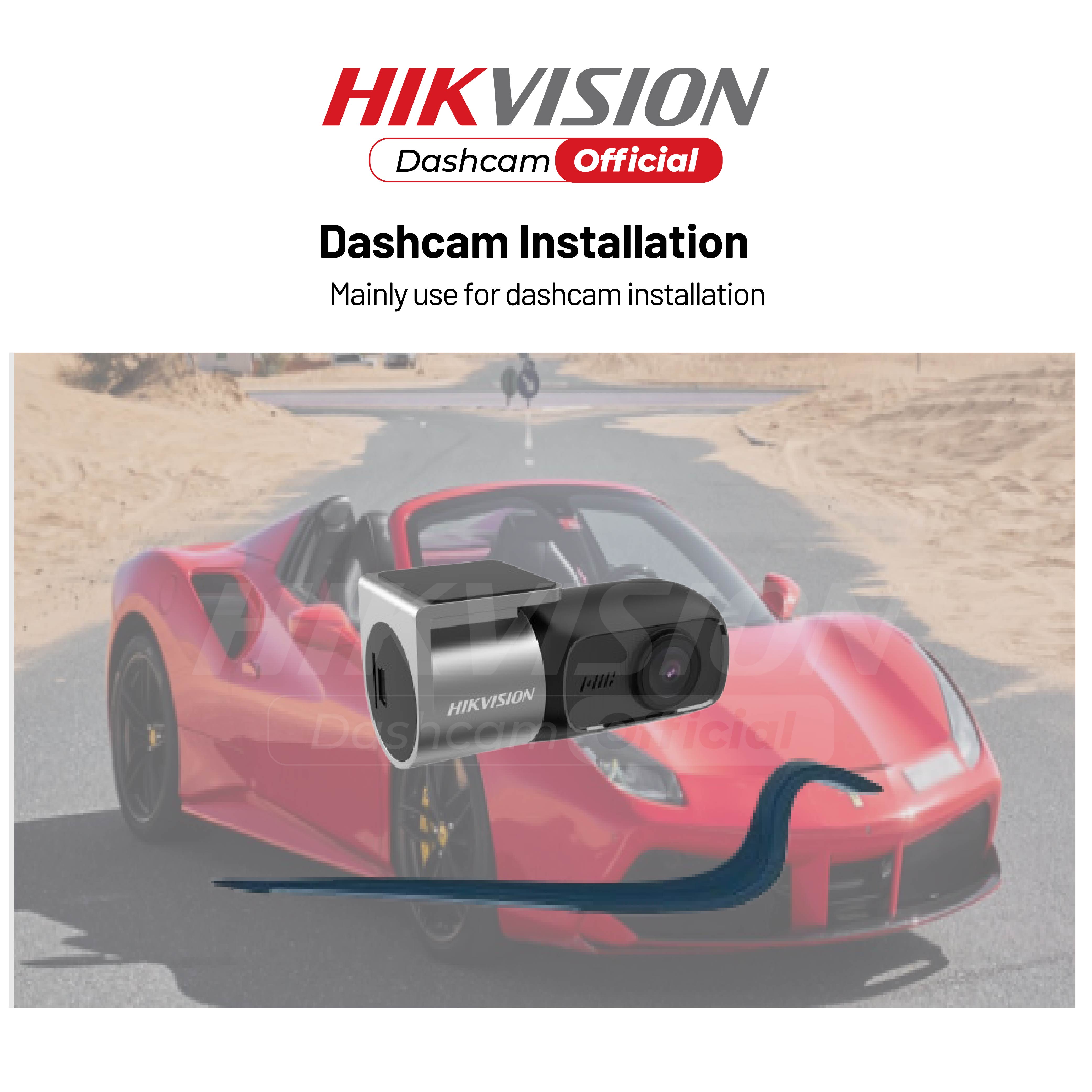HIKVISION Installation Crowbar Dashcam Mounting & Car Cable Management ...