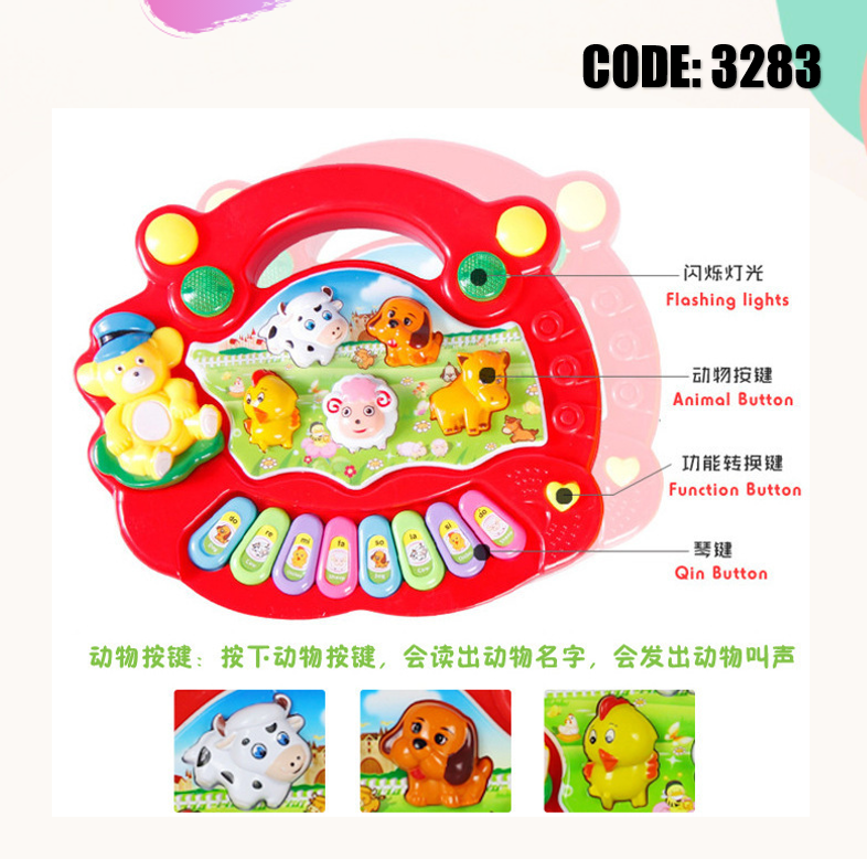 2in1 Musical Xylophone Pound Bench Piano Early Educational Learning ...