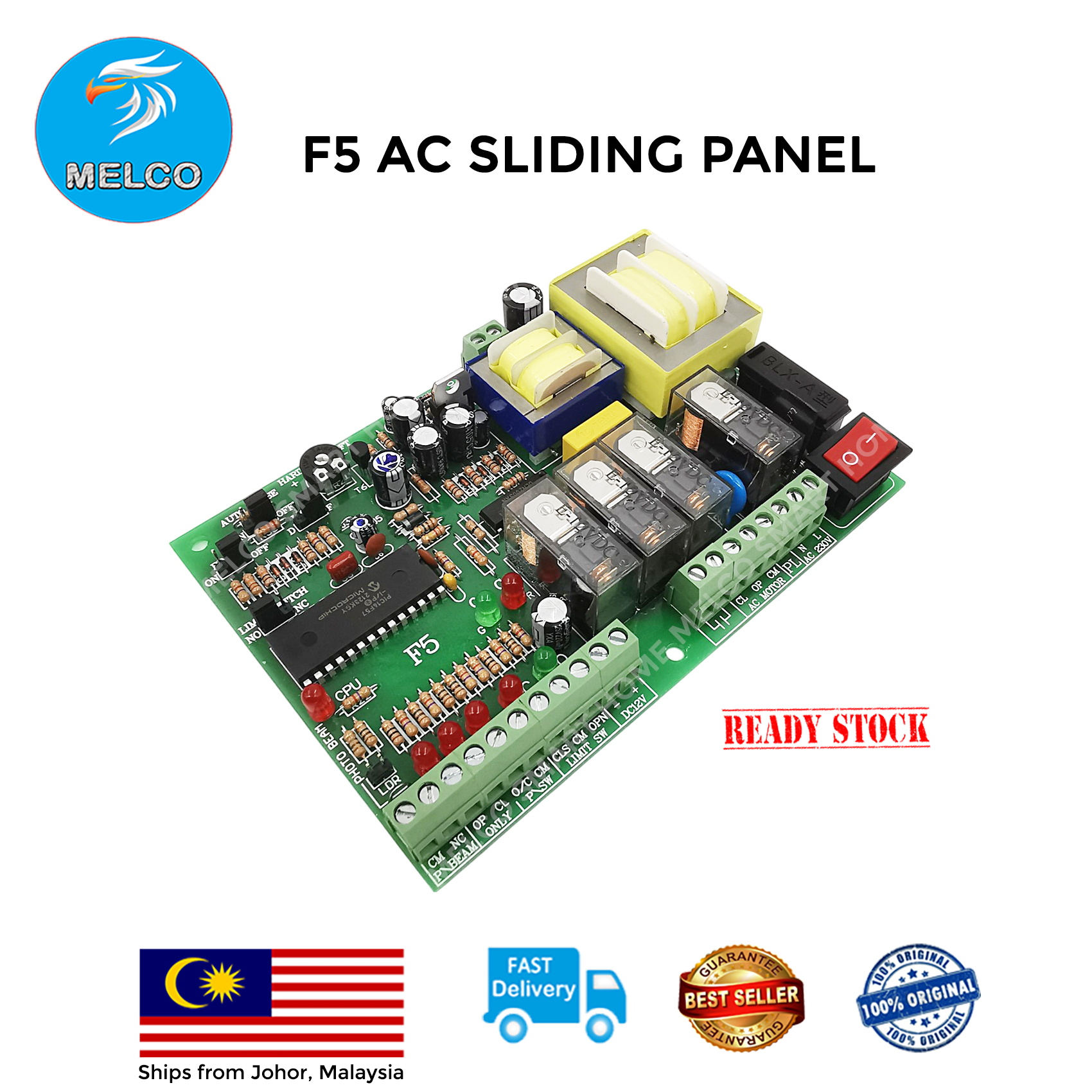 F5 AC Sliding Control Panel / Board | Shopee Malaysia