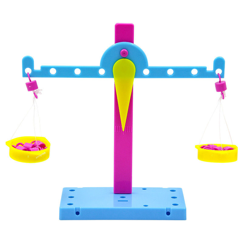 STEM DIY Balance Scale Toy Balancing Weight Educational Kids Kits ...