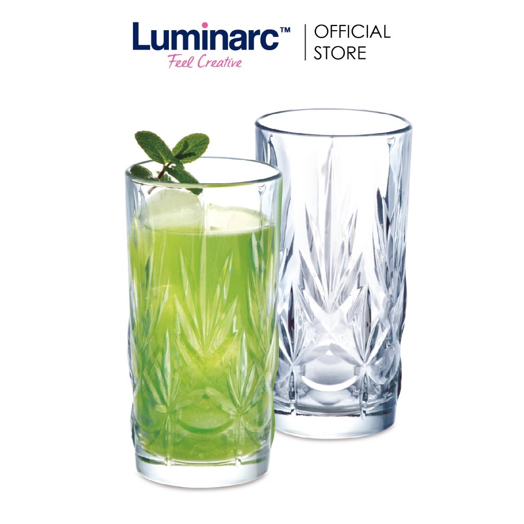 Luminarc 6Pcs Annecy Highball Water Glass Set - (350ML) [Model: V2151 ...