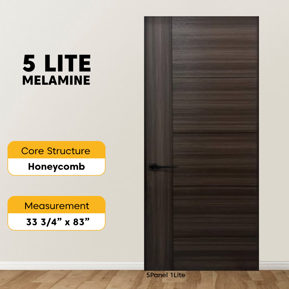Pintu Kayu Melamine Wooden Door Laminate Semi-Solid Honeycomb Bedroom Door Pintu Bilik/ Office ...