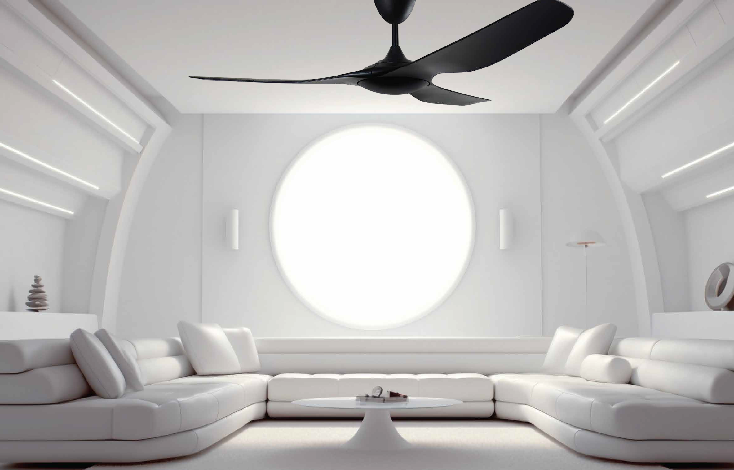 deka+ MAZON 46" 56" Inch DC Motor Remote Control SIRIM Small Baby Fan ...