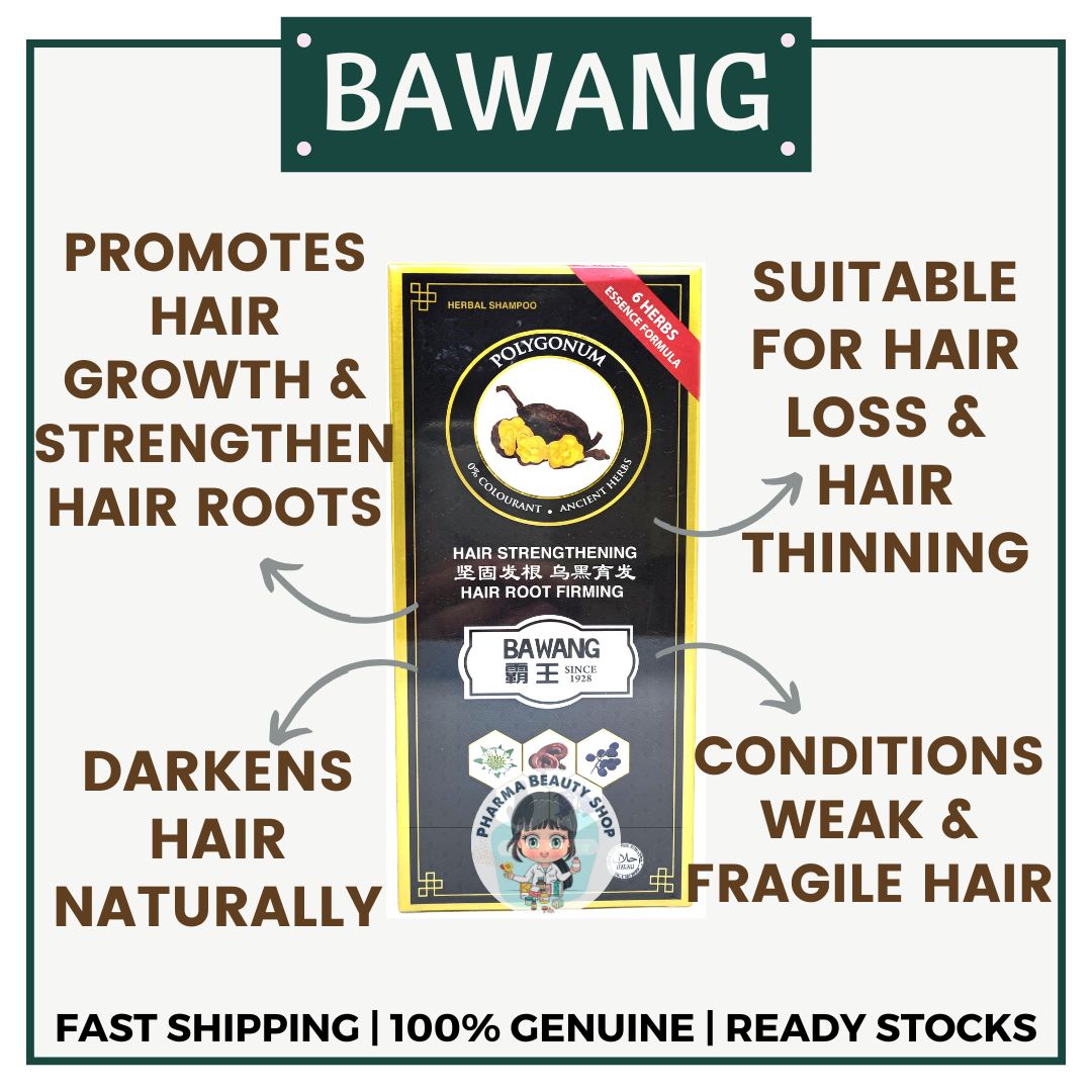 Bawang Hair Strengthening & Hair Root Firming Shampoo 200ml/ 400ml ...