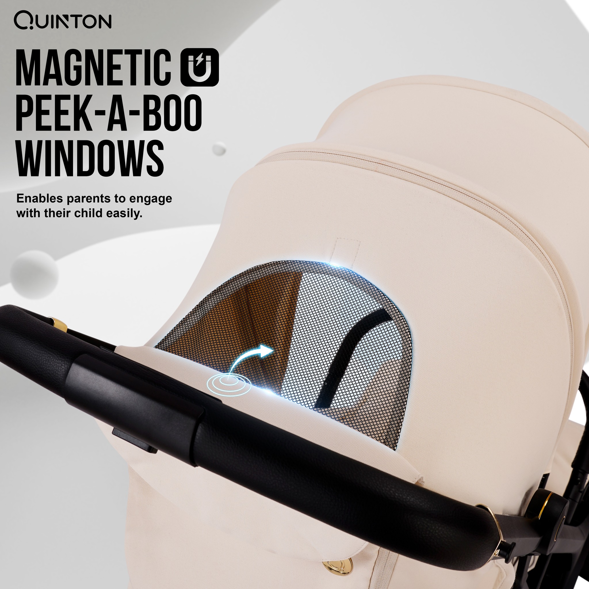 Quinton On The Go Ultimate Newborn Baby Stroller ( 0-22kg ) | Shopee ...