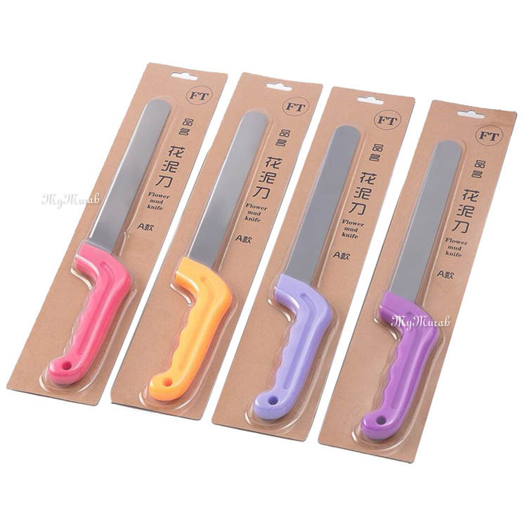 FLOWER TOOL KNIFE MUD SCISSOR Flower Florist Flowers Trowel Cake Bunga ...