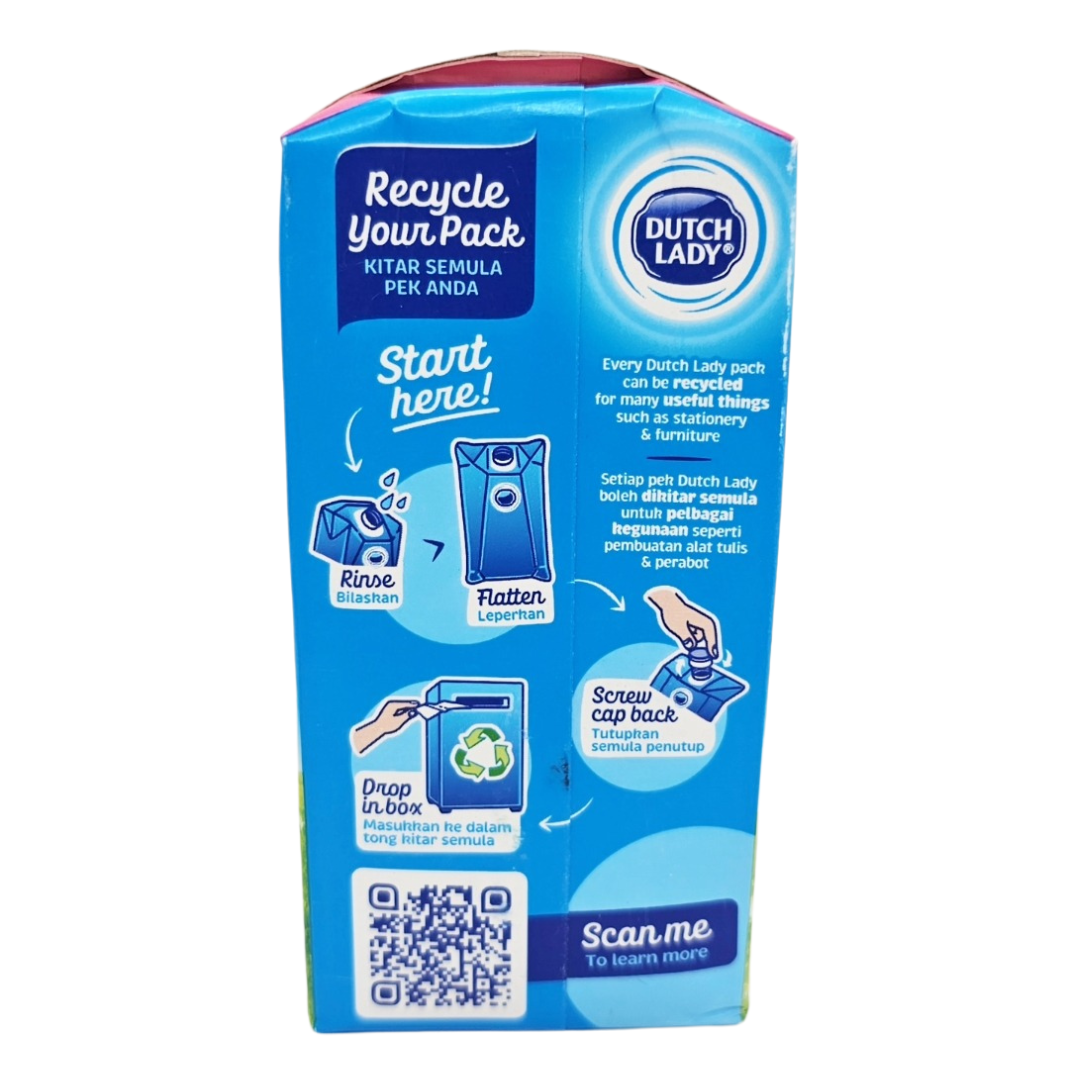 Dutch Lady Milk (300ml / HALAL) Full Cream / Chocolate Coklat ...