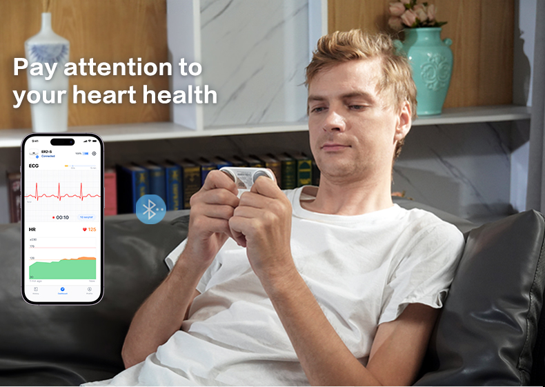 Lepu Medical Portable Instant ECG Device Heart Health Monitor ...