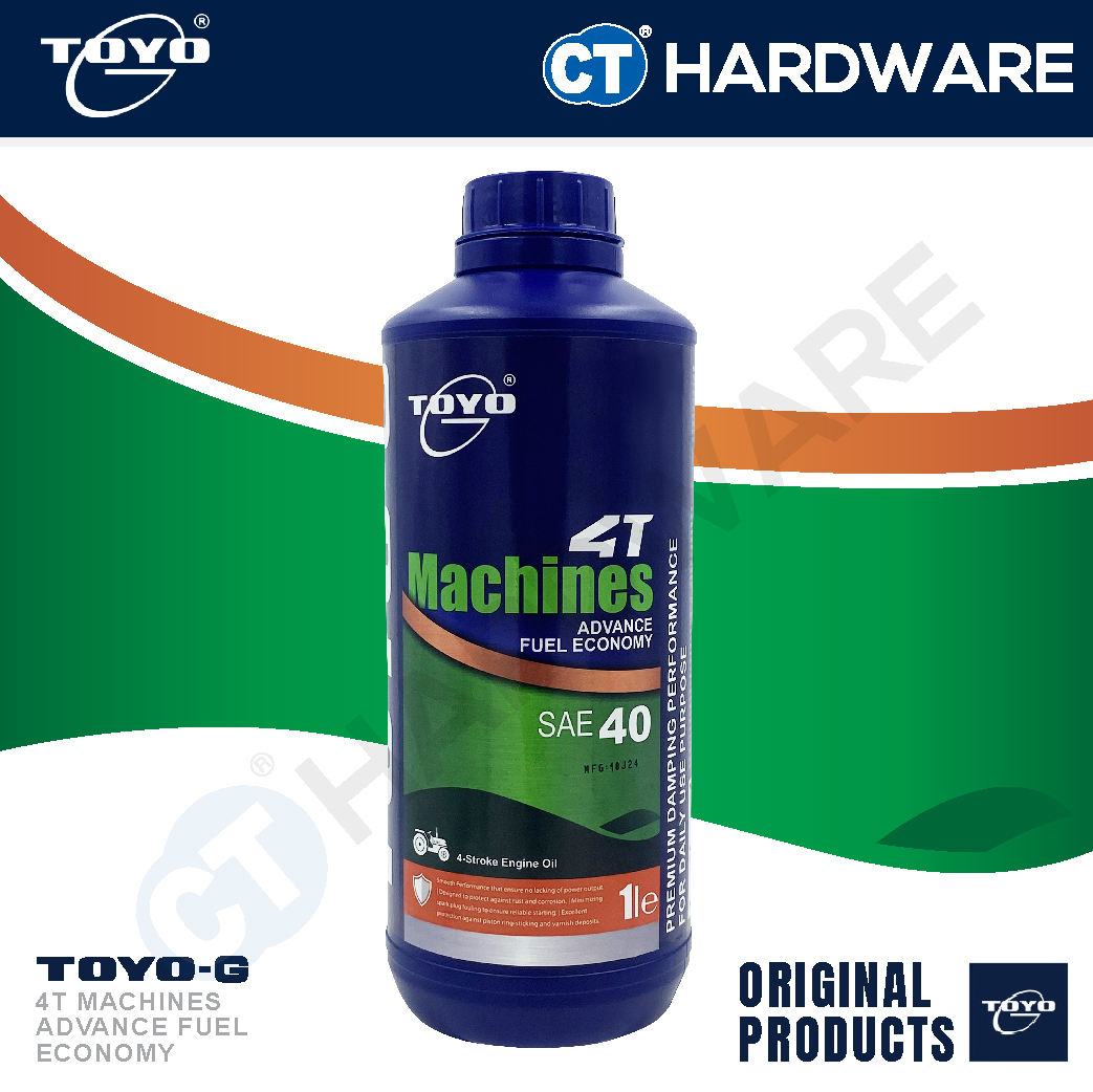 TOYO-G 8696L1606 / 8696L1607 4 Stroke (4T) Engine/Machines Oil 1L/4L ...