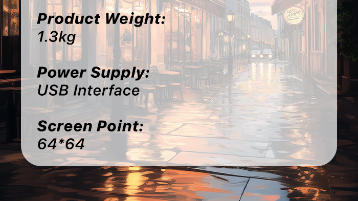 LOY Pixel Luxe - LED Backpack Bag with 4096 Pixel Art LED Screen ...