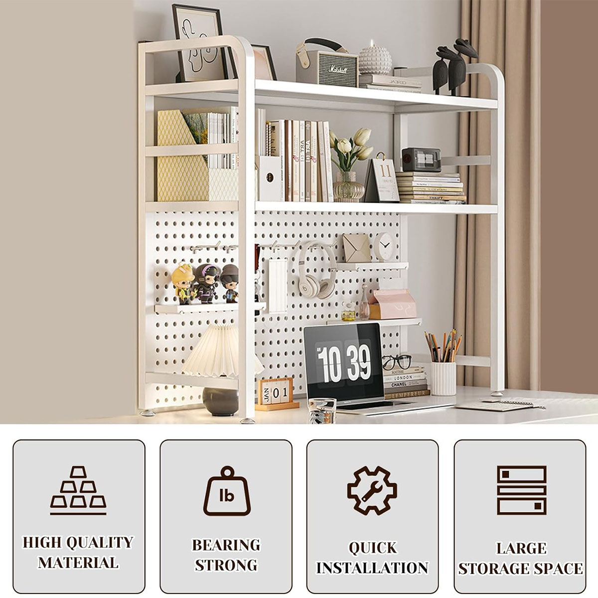 💯HIGH QUALITY💯Desktop Rack Tabletop Organiser Multi-layer Shelf ...