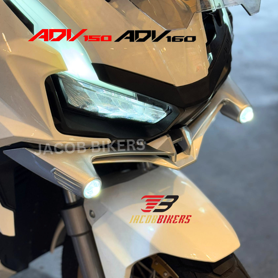 HONDA ADV150 ADV160 WINGLET COVER WITH LED FAIRING WINGLET COVER FRONT ...