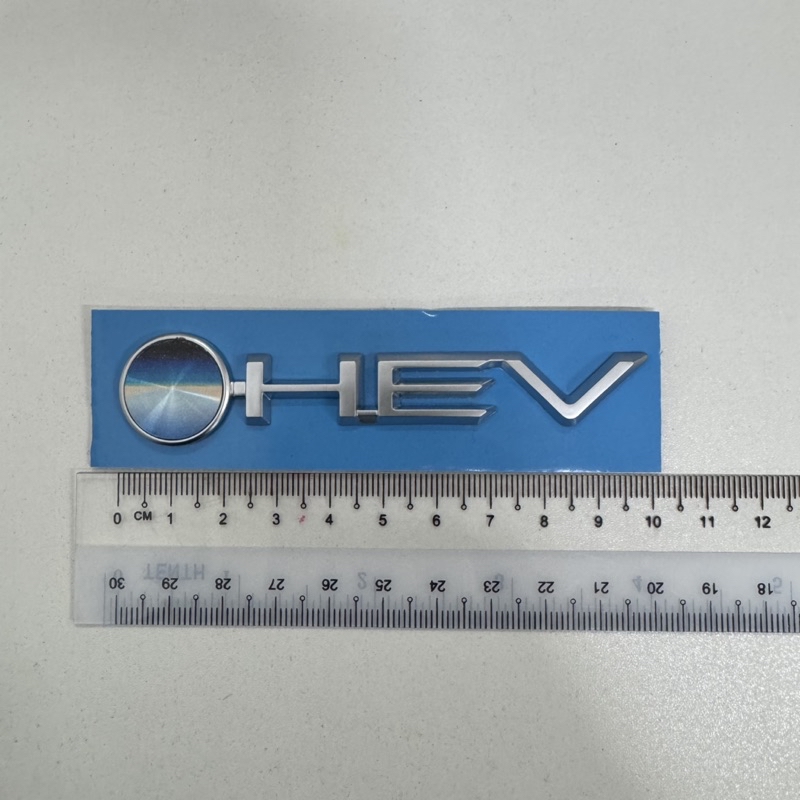 emblem Ohev 10cm dan 12cm toyota yaris toyota cross bonnet fender pintu ...