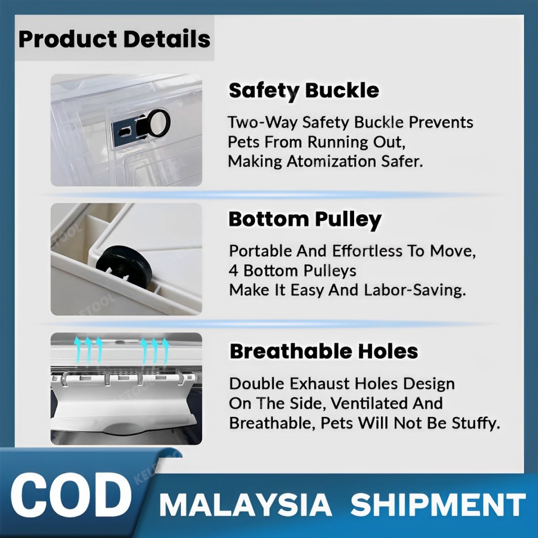 Pet Atomizing Box Cat Nebulizer Box Pet Hair Dryer Cat Dryer Box Large ...