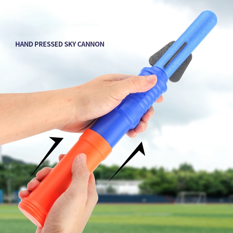 Hand-Propelled Rocket launcher Toys Children Flying Rocket Toy ...