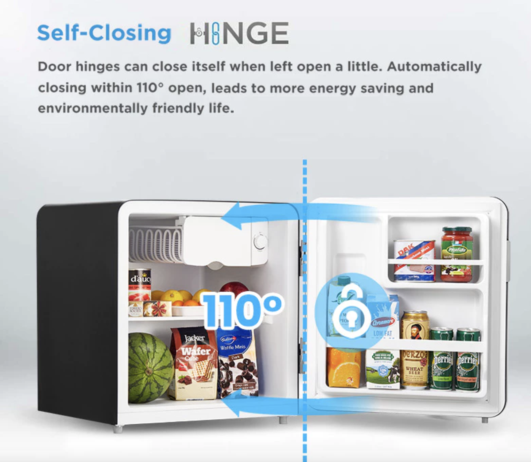 【FREE SHIPPING】Midea 50L/60L/110L Mini Bar Fridge | Separate Chiller ...