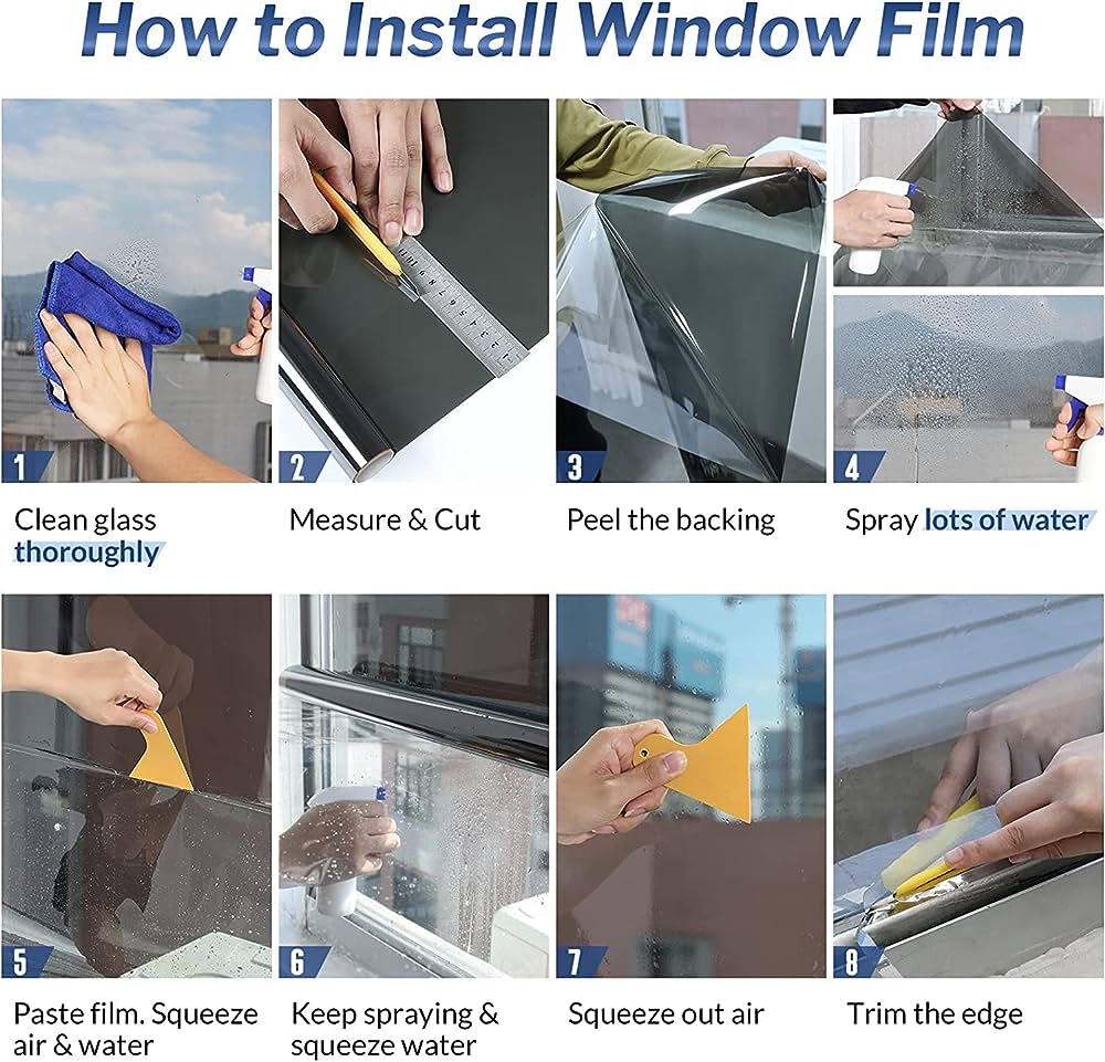 Tinted Roll 100ft 2ply Privacy Film Tinted rumah Tinted kereta Building ...