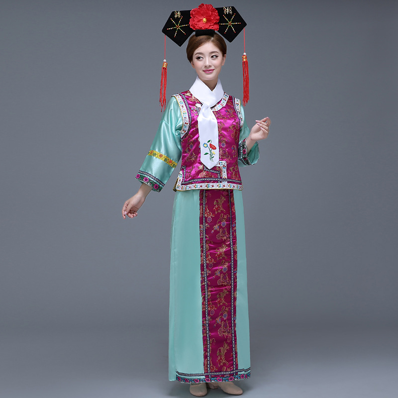 MYLITTLELASS Adult Woman GeGe Costume Chinese Imperial Qing Dynasty ...