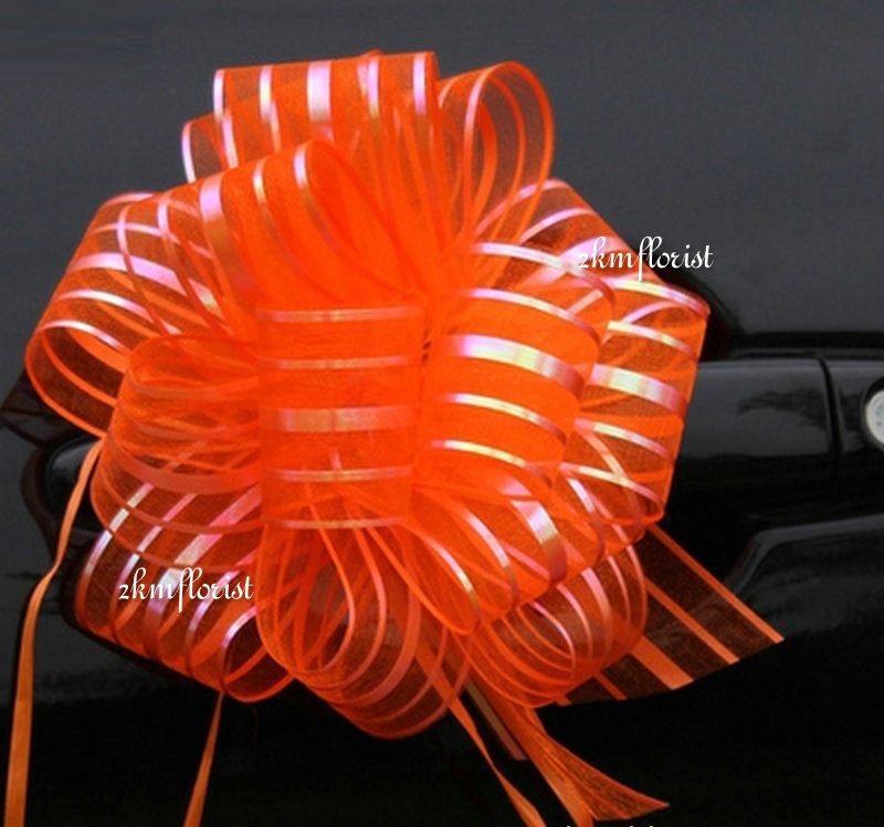 8014 PULL Ribbon Reben Riben Gift Organza Flower Bouquet Happy Birthday ...