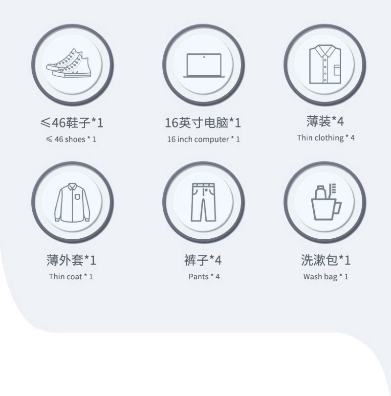 Travel Backpack Laptop Office Backpack Expandable Waterproof Large ...