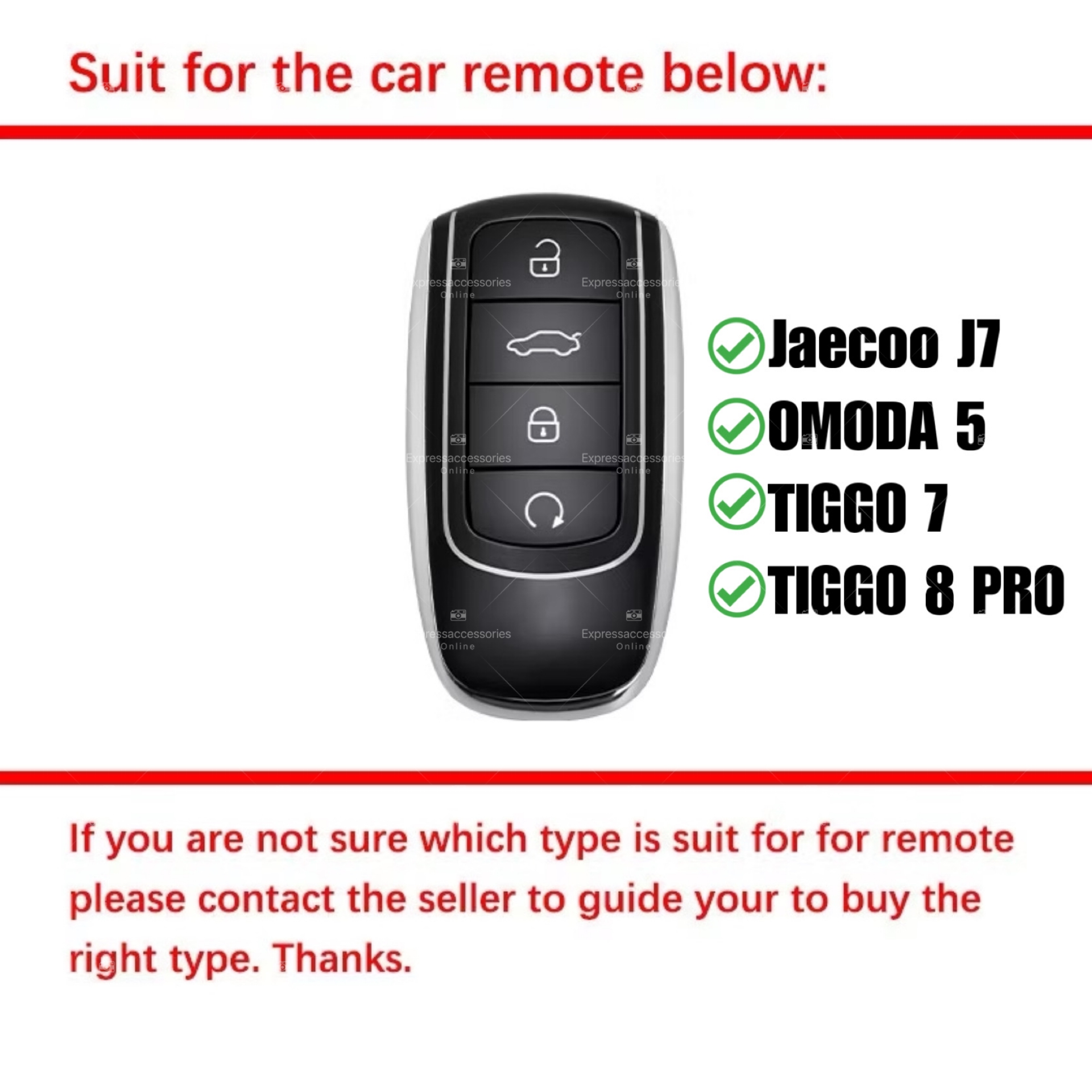 JAECOO J7 OMODA 5 TIGGO 7 TIGGO 8 PRO TPU Car Keyless Cover Car Key ...