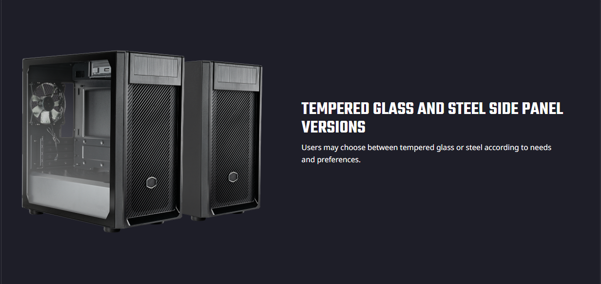 Cooler Master Elite 300 M-ATX Case - Steel/TG | Shopee Malaysia