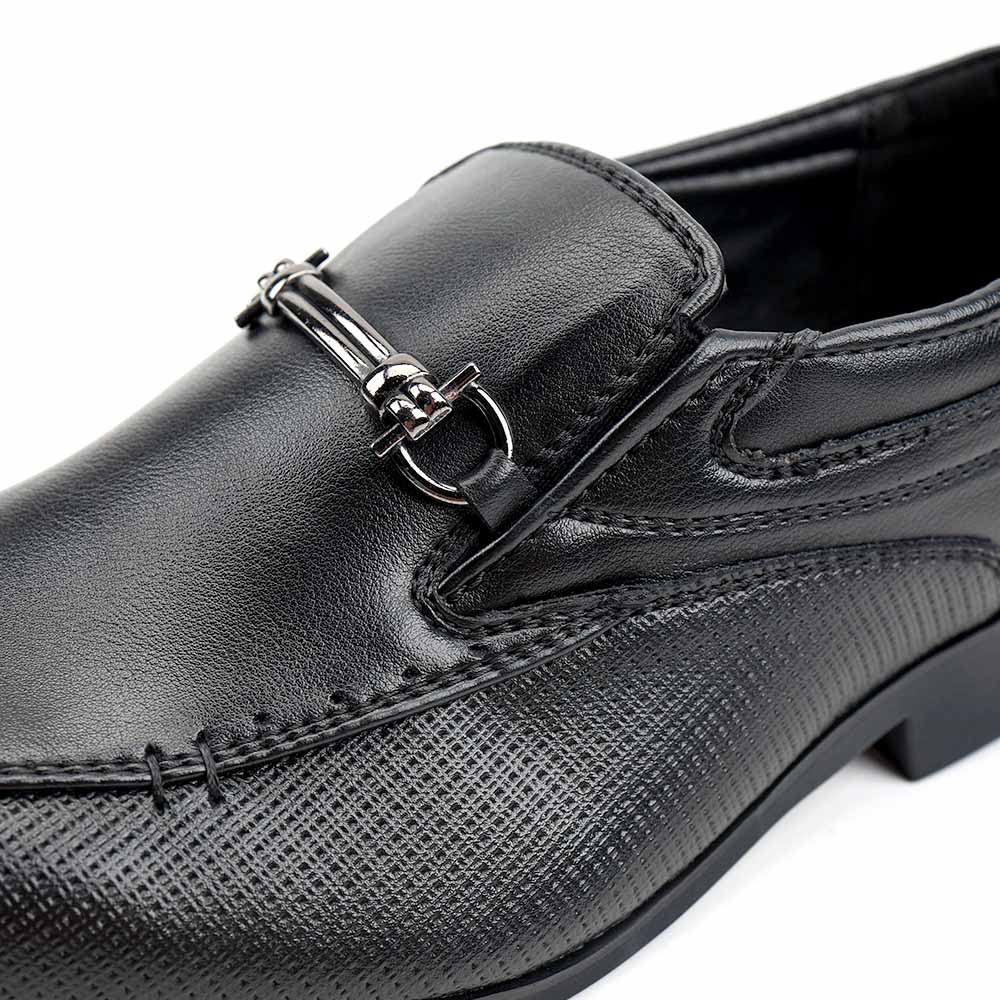 ALAIN DELON Men's Shoes -PU Leather- 202406-NI2-1P Black-Business ...