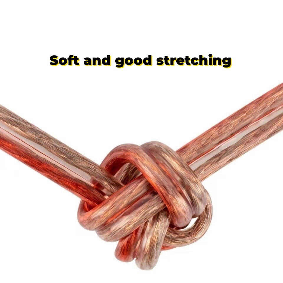 YMY 18AWG/ 21AWG/16AWG Twin Flat Speaker Cable Audio Wire Wayar Speaker ...