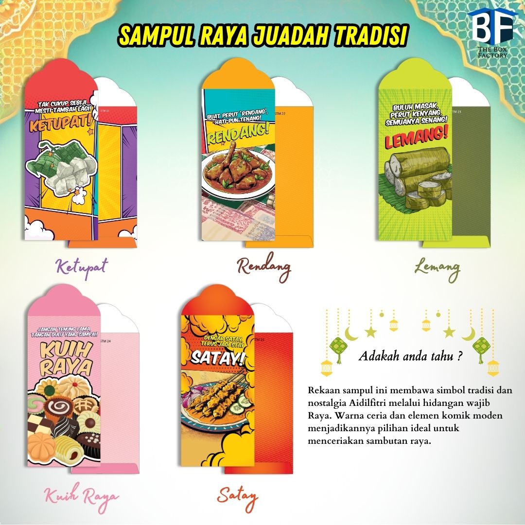 2025 [10pcs] Minimalist SAMPUL DUIT RAYA VIRAL Sampul Exclusive ANG PAU ...