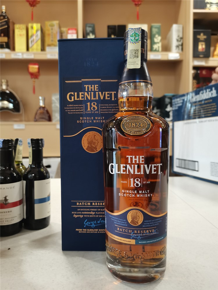 The Glenlivet 18 Year Old Single Malt Whisky 700ml | Shopee Malaysia