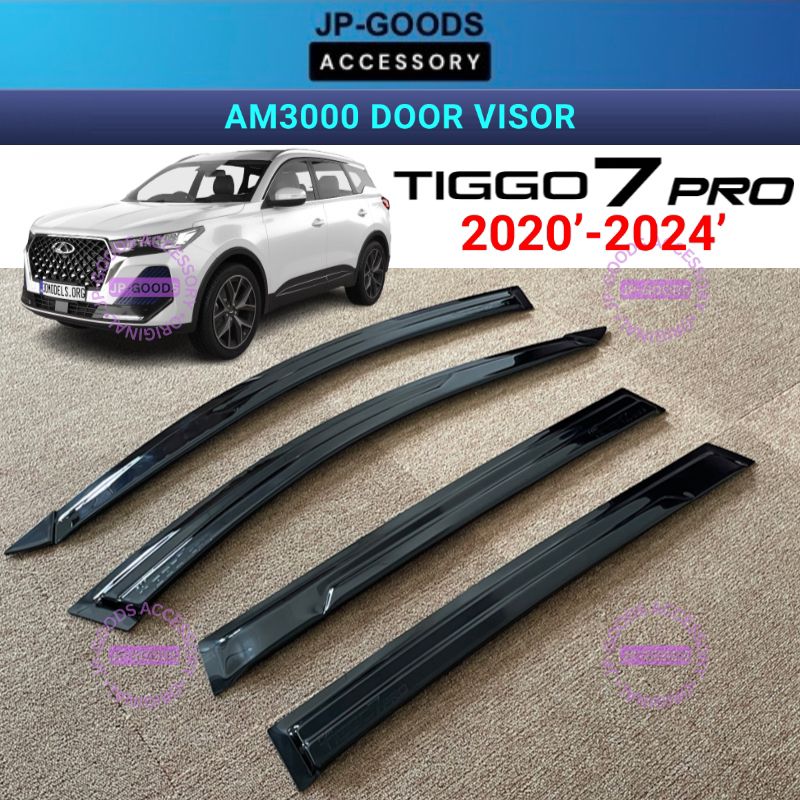 Chery Tiggo 7 PRO 2020 - 2024 Door Visor With 3M Tape Car Window Visor ...