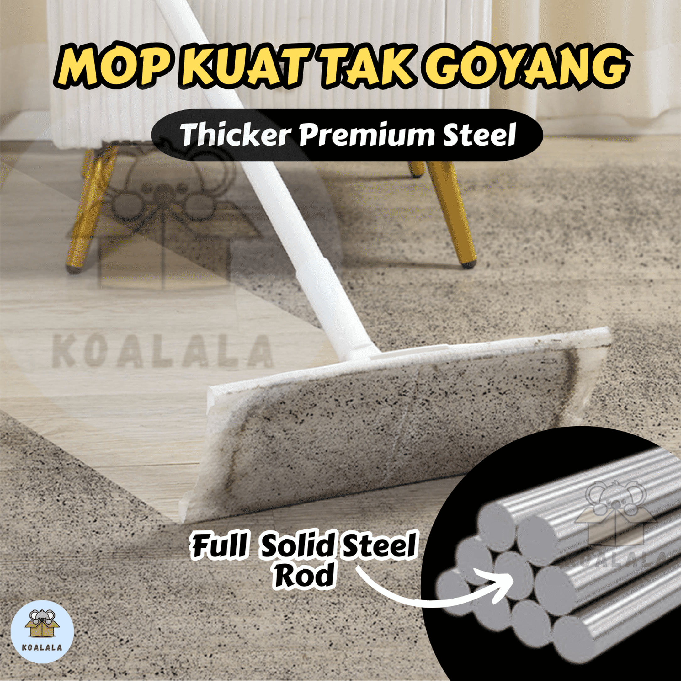 【10 Pack SET】Electrostatic Flat Mop Tisu Pengelap Lantai Mop Tisu Dust ...