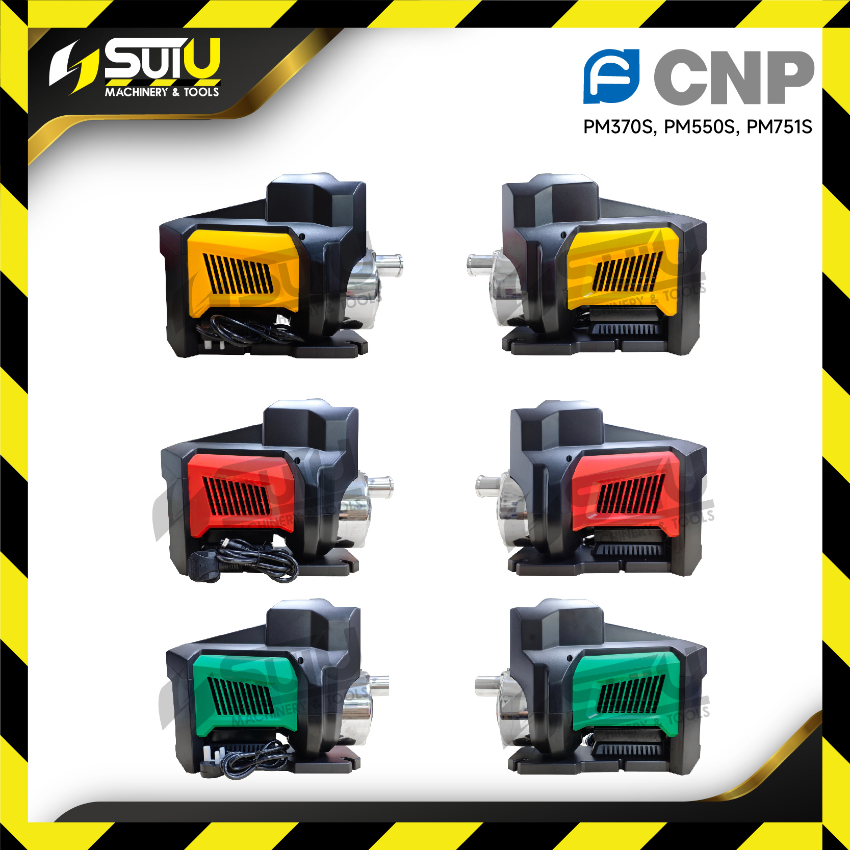 CNP PM370S / PM550S / PM751S Inverter Water Pump / Booster Pump 370W ...