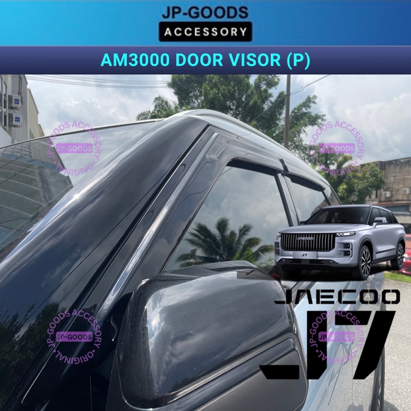 JAECOO J7 2024 Door Visor With 3M Tape (MADE IN MALAYSIA) Window Vent ...