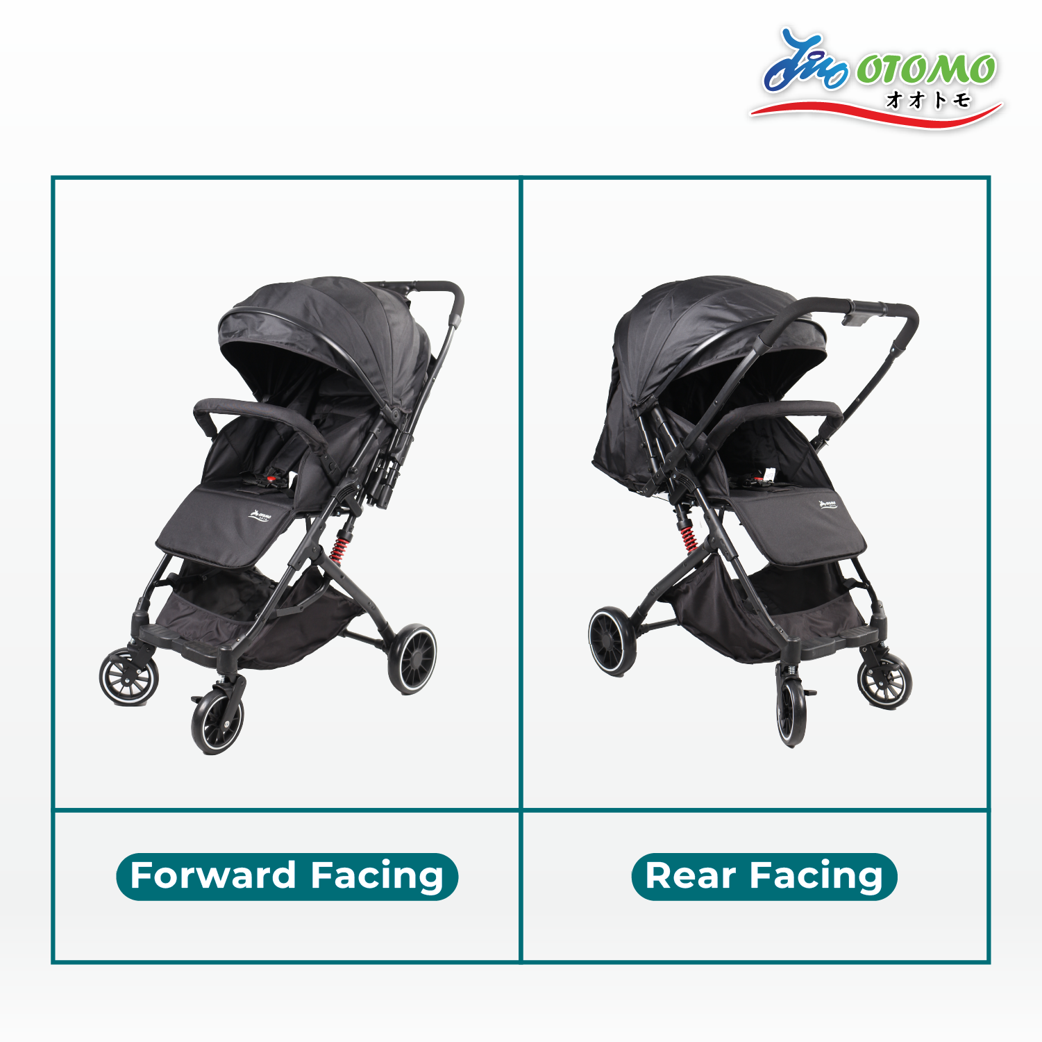 Otomo 2 Way Compact Lightweight Cabin Size Baby Stroller Lightweight ...