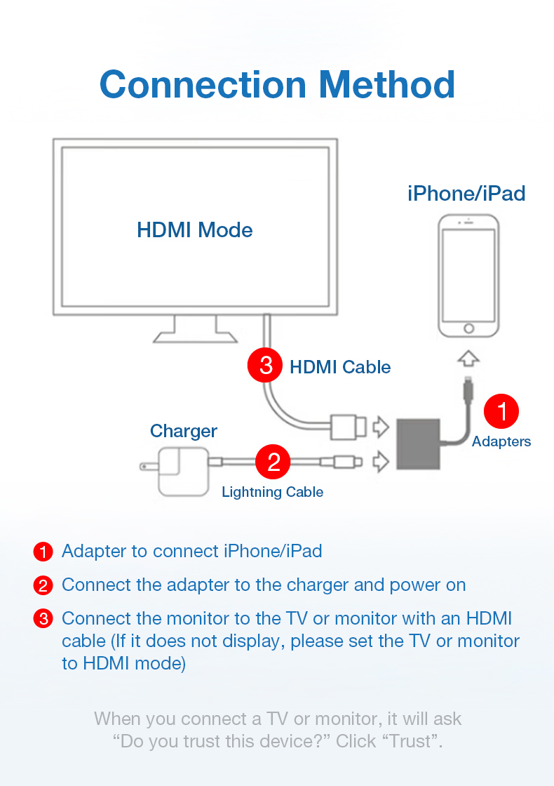 EYD L to HDMI TV Adapter Plug and Play HD02PM | Shopee Malaysia