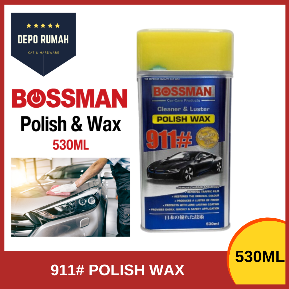 [200ML]BOSSMAN 168# 555# 520# Polish Lampu Kereta Car Head Lamp ...